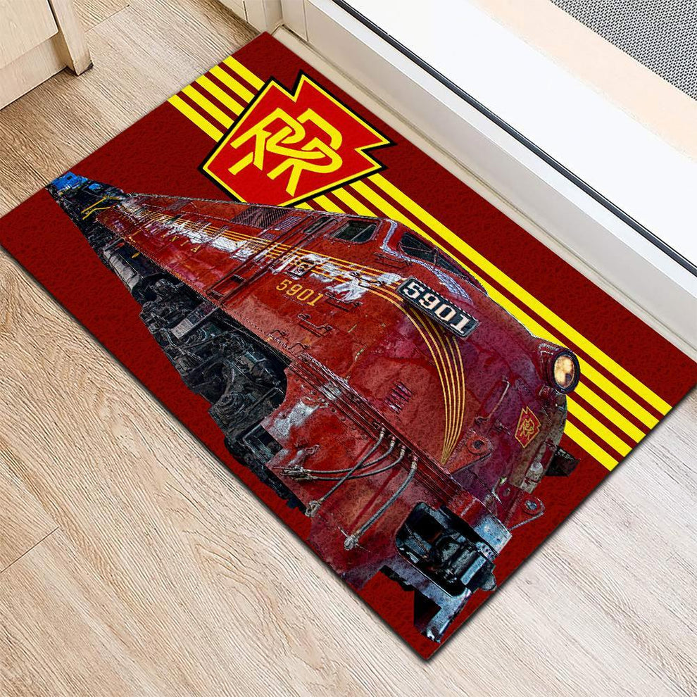 Railspirit Personalized Pennsylvania Railroad Area Rug Gift Idea For T ...