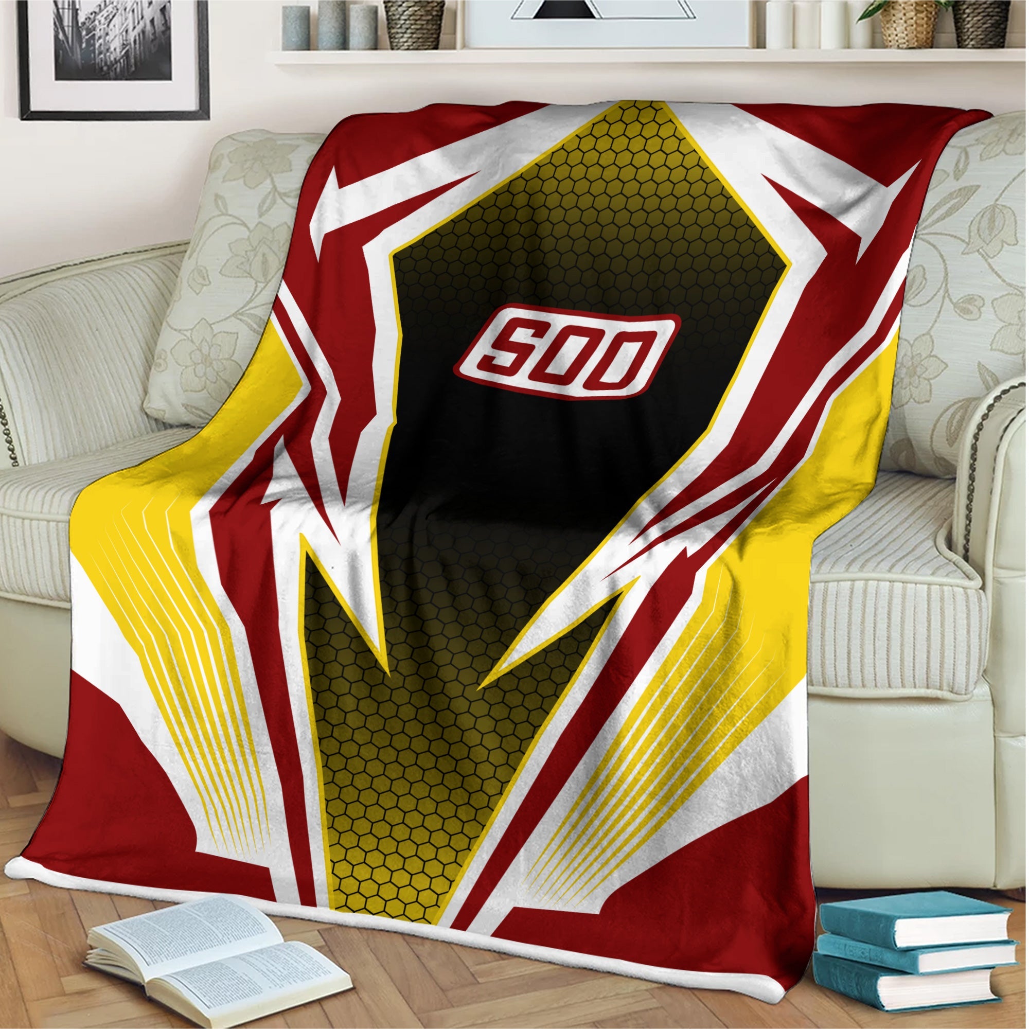 Railspirit Soo Line Railroad Blanket Lightning Graphic Style Blanket G ...